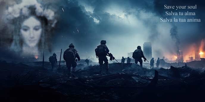 The time is coming when the world will be in turmoil and great distress ...